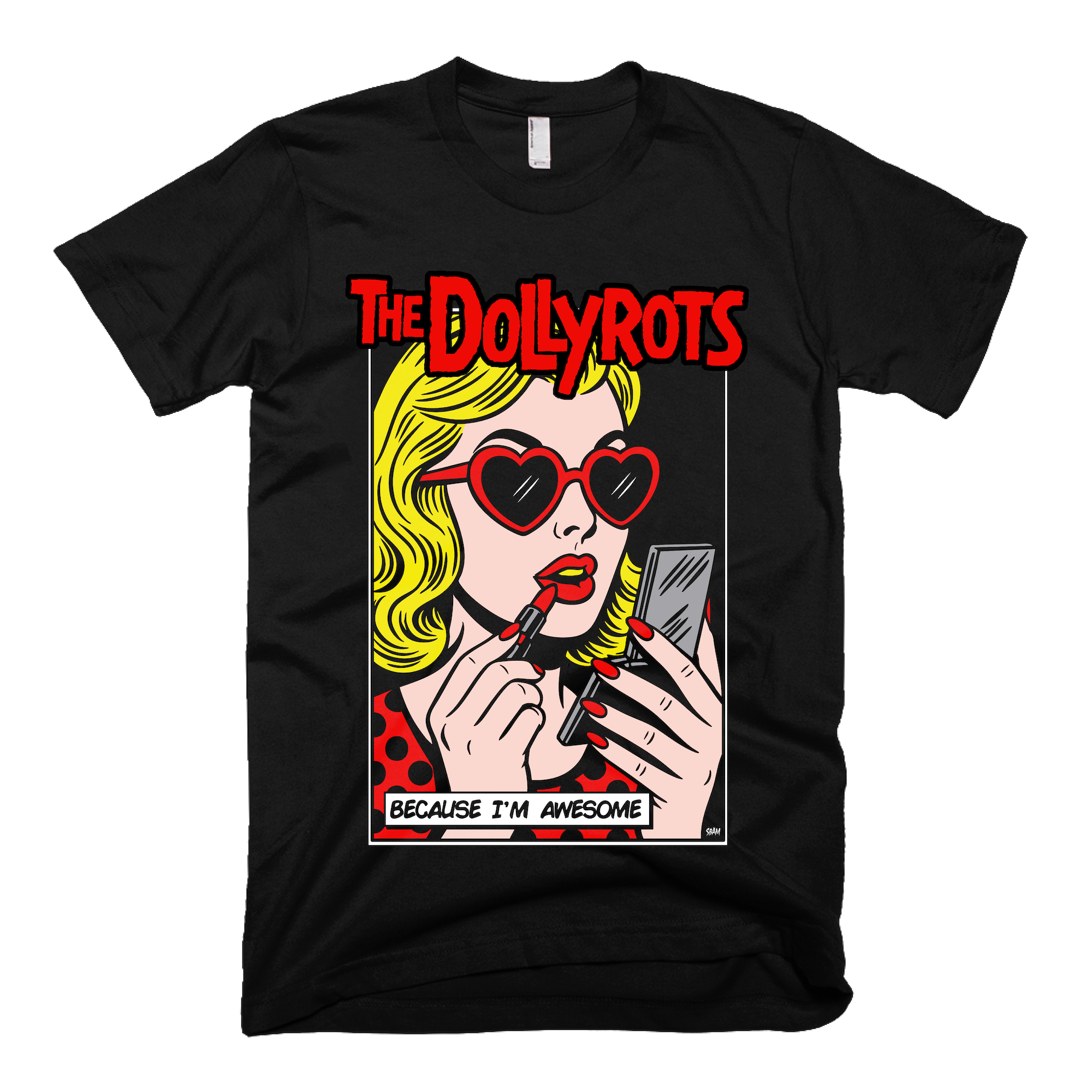 Pop Art Awesome Tee – The Dollyrots Merch Store